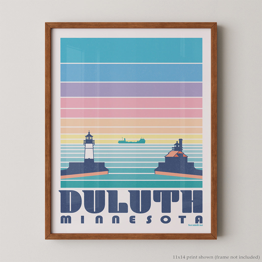 Duluth Retro – Set Adrift Art