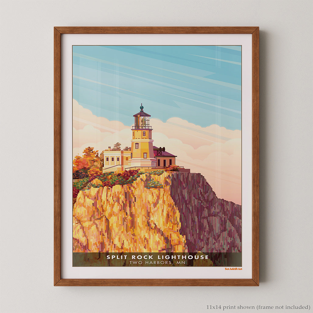 Split Rock Lighthouse – Set Adrift Art